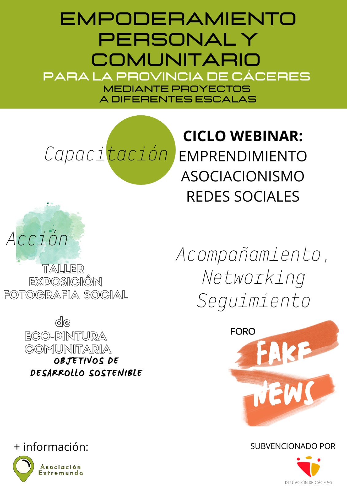 Empoderamiento personal y comunitario para la provincia de Cáceres ...